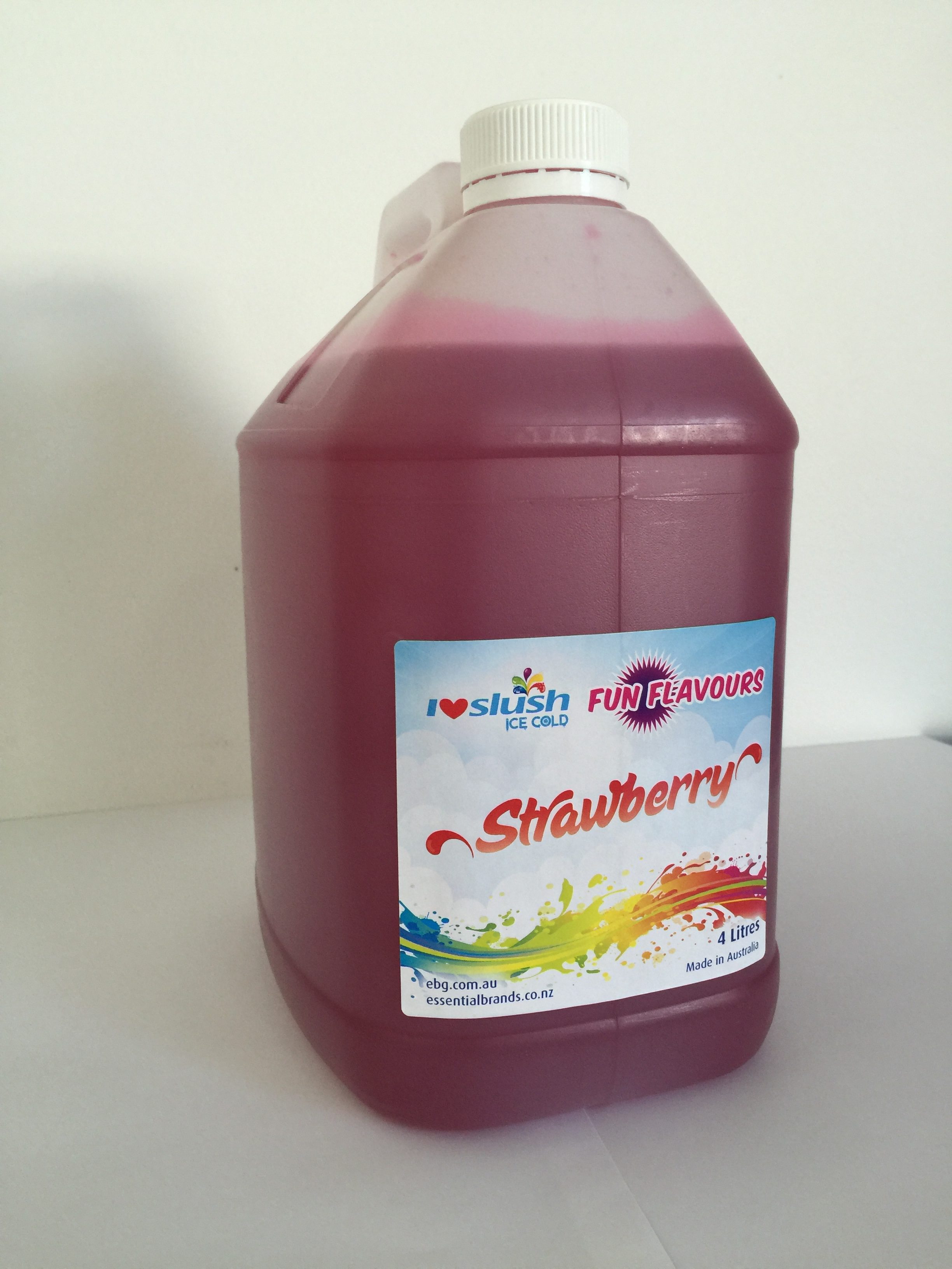 Fun Slush Flavours (Strawberry) - Essential Coffee Group